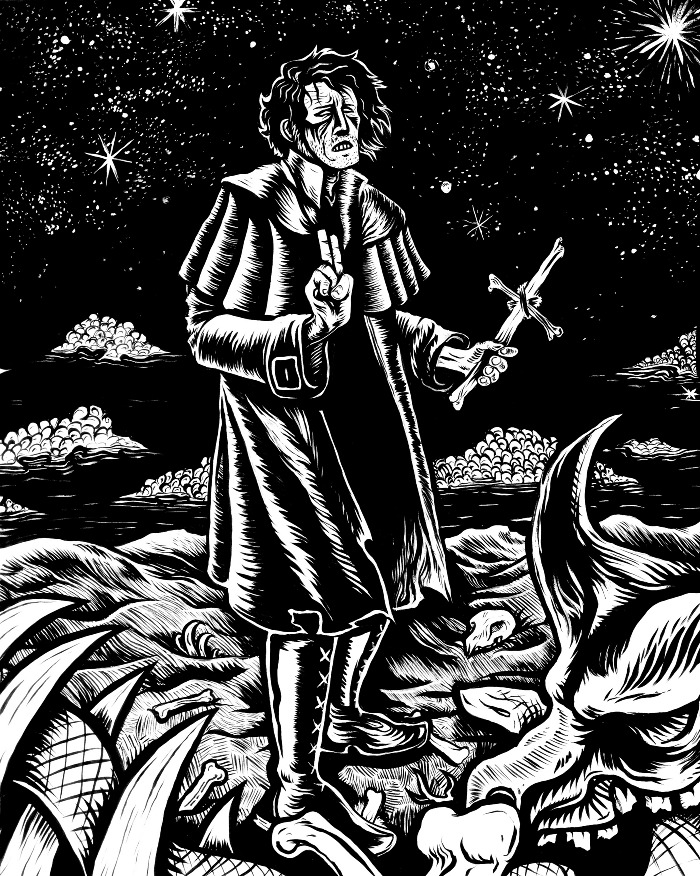 Blood Meridian - Missing Tongue Illustration